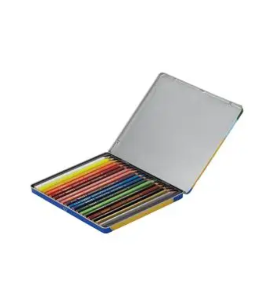 Lyra Color Giants Lacquered Pencils - Tin Case - 18 assorted colors ...